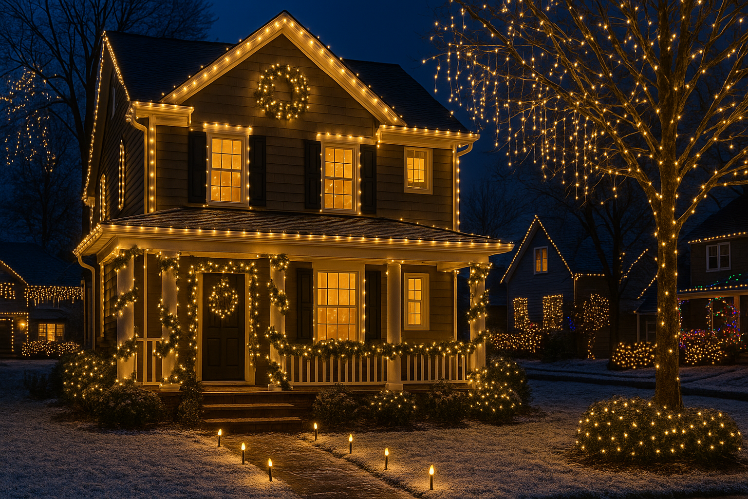 Christmas Lighting & Decor – Lights for Decorators