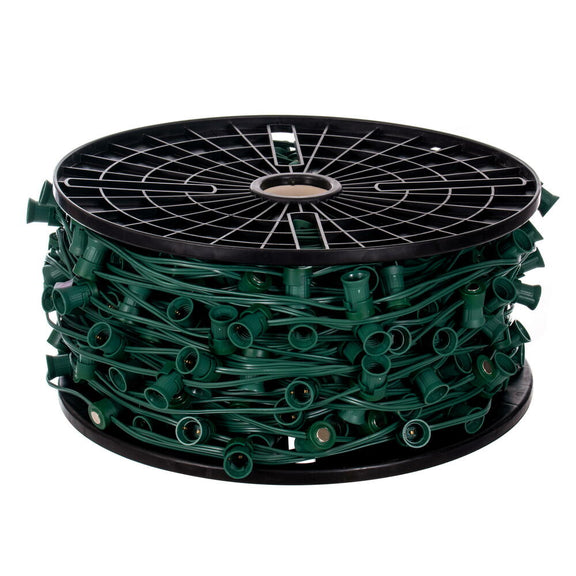 Magnetic C9 SPT1 Socket Wire – Green 12" and 15" Spacing – Lights for ...